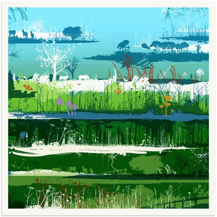 Screen prints by Chris Keegan